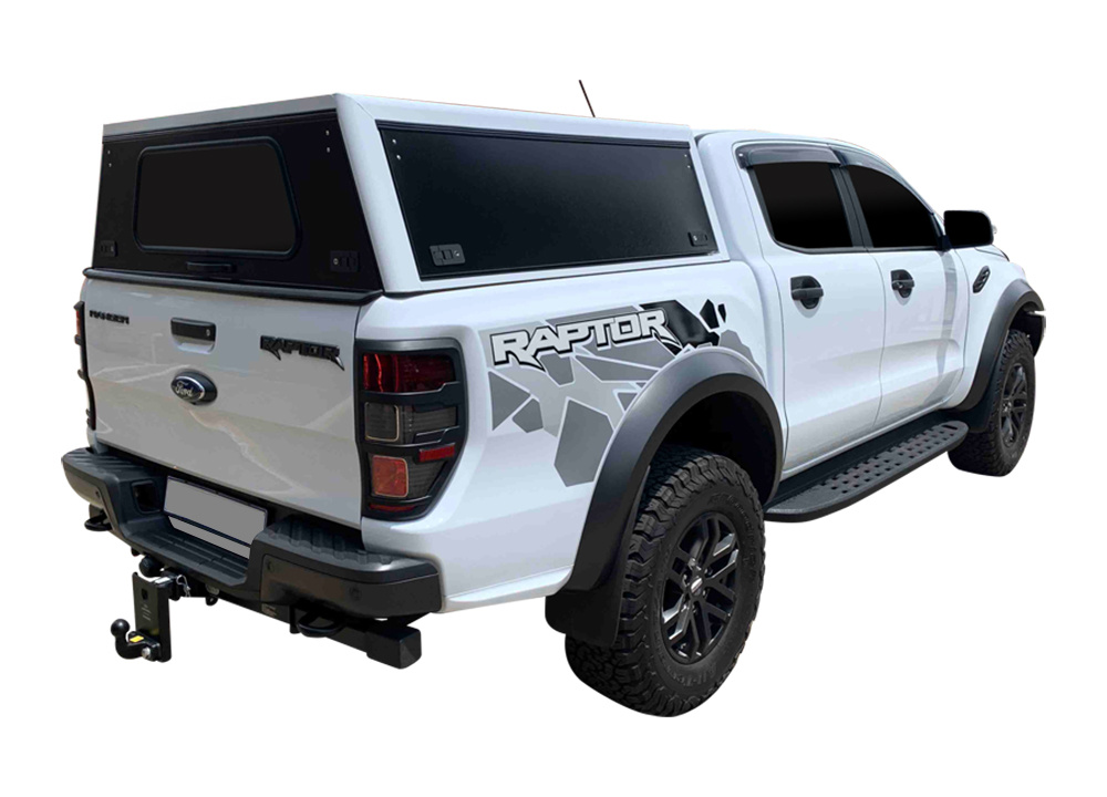 Mid Range Ford Ranger T6 Double Cab Canopy - GZ Aluminium Canopies ...