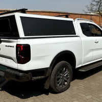 Mid Range 2023 Ford Ranger Super Cab Canopy - GZ Aluminium Canopies ...